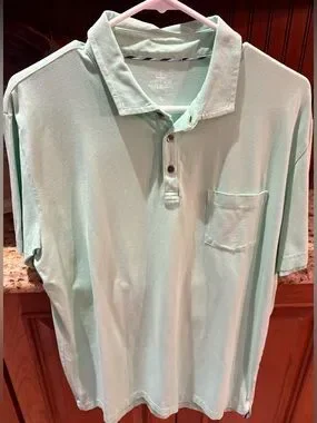 Peter Millar | Shirts | Peter Millar Mens Pocket Polo Sharp Green Large ...